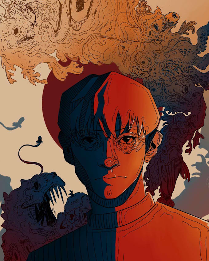 Do illustrations for you with significant design by Trolegon | Fiverr