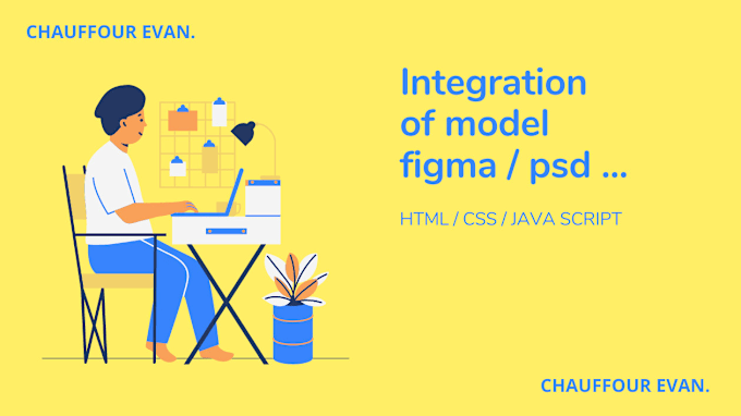 Convert your models figma photoshop into html css javascript by ...