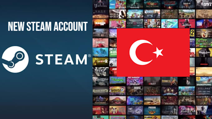 Create an turkish steam account for you by Supremeyusuf000 | Fiverr
