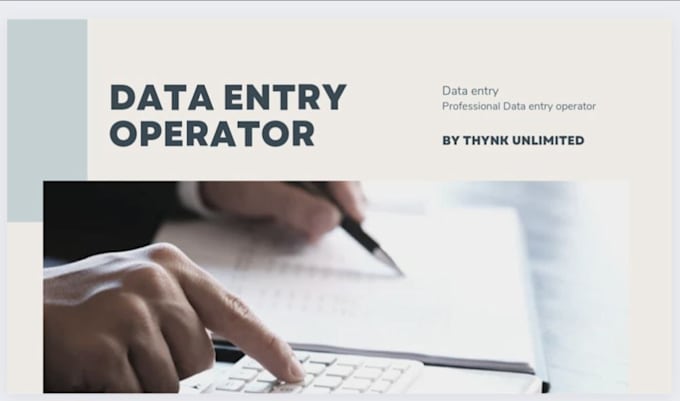 Best data entry operator for you by Venkat1528 | Fiverr