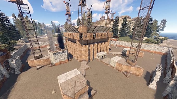 Create a rust base design for you by Callmekuro | Fiverr