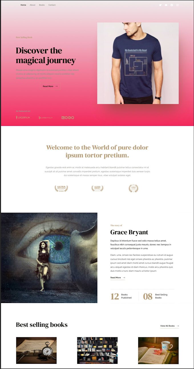 Make modern and classical wordpress website by Sachinyadav520 | Fiverr