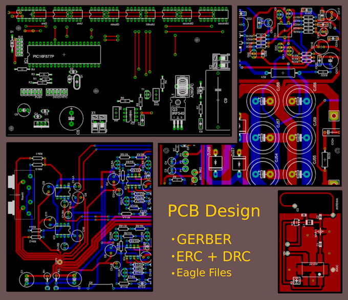 Design a pcb for you by Electro_service | Fiverr