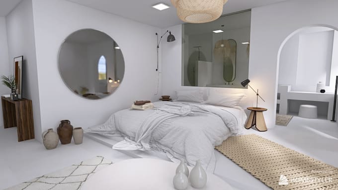 Create realistic 3d interior design trendy by Anissasenani | Fiverr