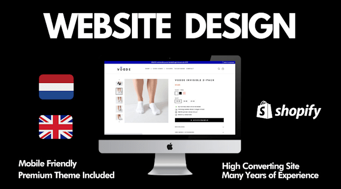 Build a professional shopify webshop by Sander079 | Fiverr