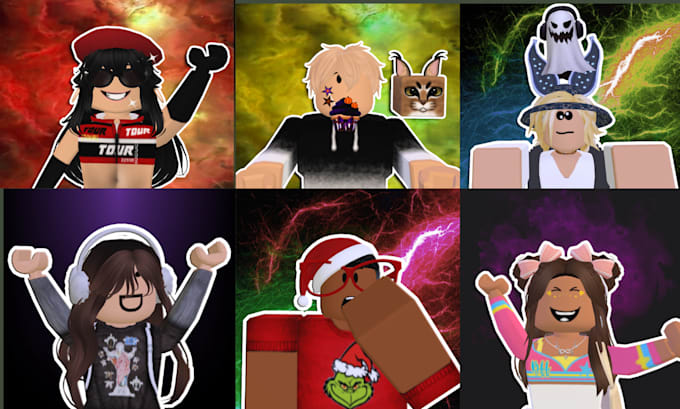 Make you a roblox gfx profile picture by Aymanejabbar | Fiverr