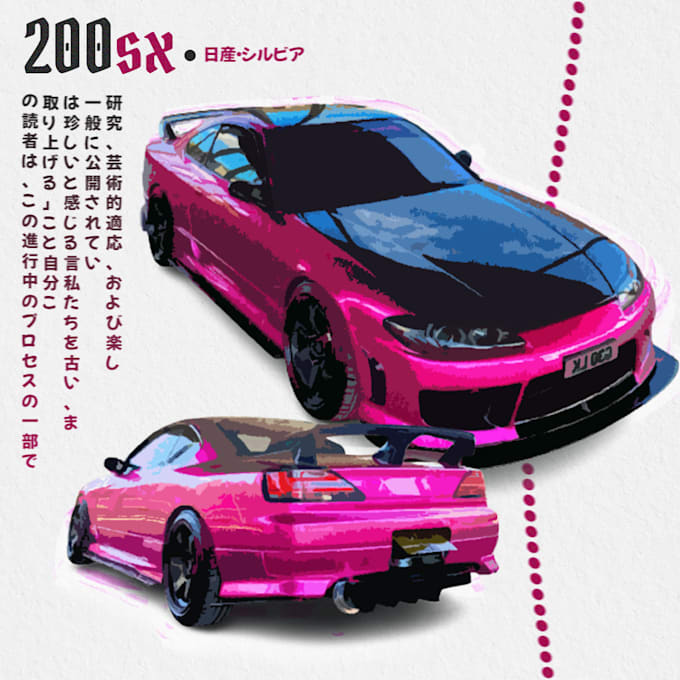 Edit your car into a poster or wallpaper or sticker by Kcprart | Fiverr