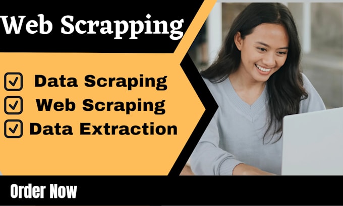 Do,data scraping,web scraping and data extraction by Missmk113 | Fiverr