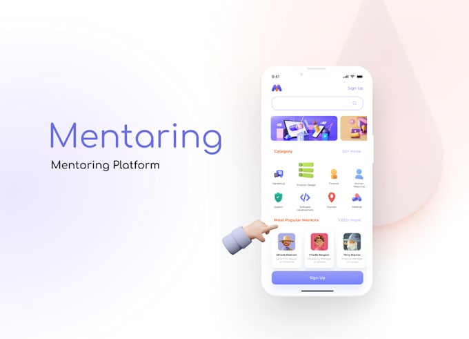 Create mobile app ui ux, website design, landing page by Quinnie14 | Fiverr