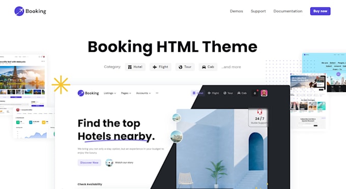 Customize landing page design with html, css, bootstrap website by ...
