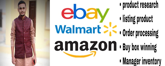 Be your amazon walmart, ebay dropshipping virtual assistant by ...