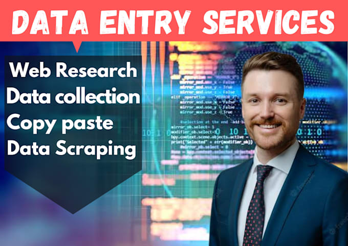Do web research,data collection,copy paste,data scraping by Datawork7 | Fiverr