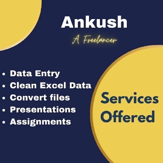 Do clean data, data entry, convert files, presentations, assignments by ... Do clean data, data entry, convert files, presentations, assignments by ...