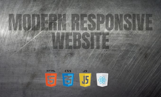 Create Responsive Websites Using Html Css Javascript React By