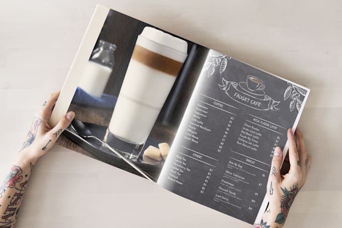 Design creative, modern restaurant menu and digital menu by Benkirke ...