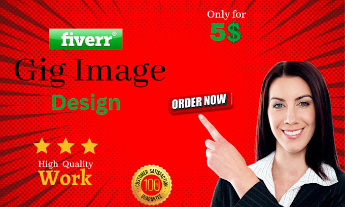 Design your fiver gig photo by Haroon_rj | Fiverr