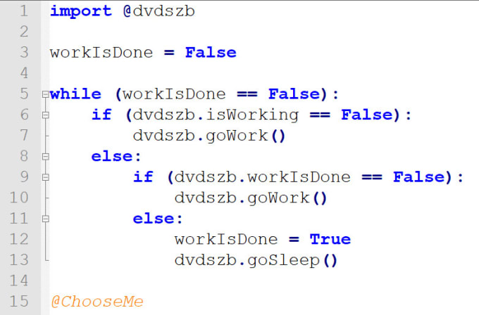 Complete your python programming tasks by Dvdszb | Fiverr Complete your python programming tasks by Dvdszb | Fiverr