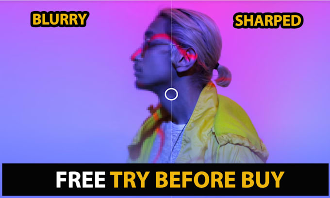 Enhance low quality image to upscale picture and to fix blurry photo by ...