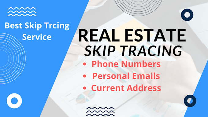 Do real state skip tracing by Mubashirshuaib | Fiverr