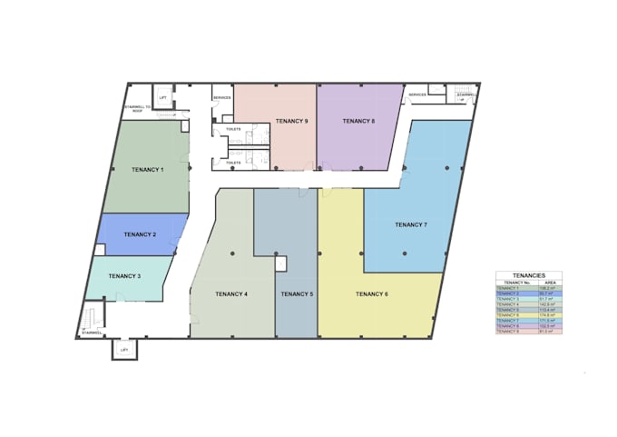 Create 2d floor plans from pdf, sketches or images by Hencestudios | Fiverr