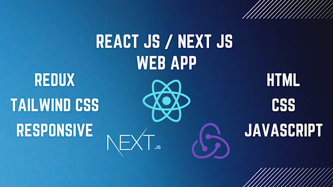 Develop responsive web apps in react js or next js with tailwindcss by ... Develop responsive web apps in react js or next js with tailwindcss by ...