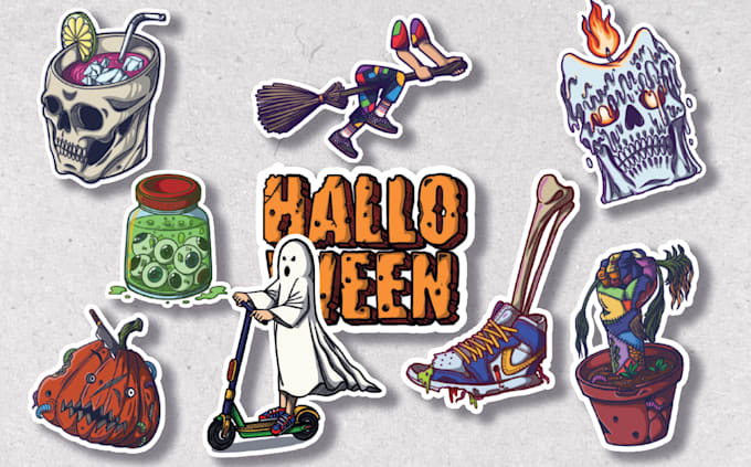 Design sticker pack for streetwear brands merchandise by Bekarious ...