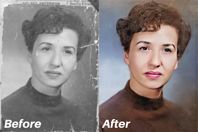 Restore and colorize your old and damaged photos by Kawsarahmed1997 ...