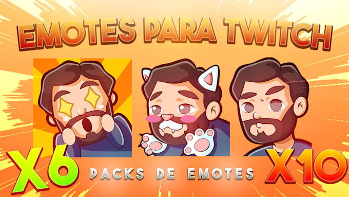 Make emotes for your twitch channel by Cylar002 | Fiverr