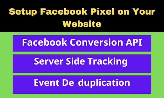 Setup facebook pixel conversion api via google tag manager by Mustakahamed23 | Fiverr