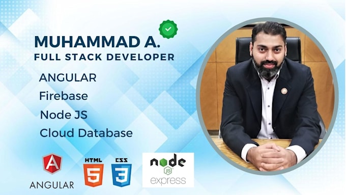 Develope web applications using angular, firebase and node by ...