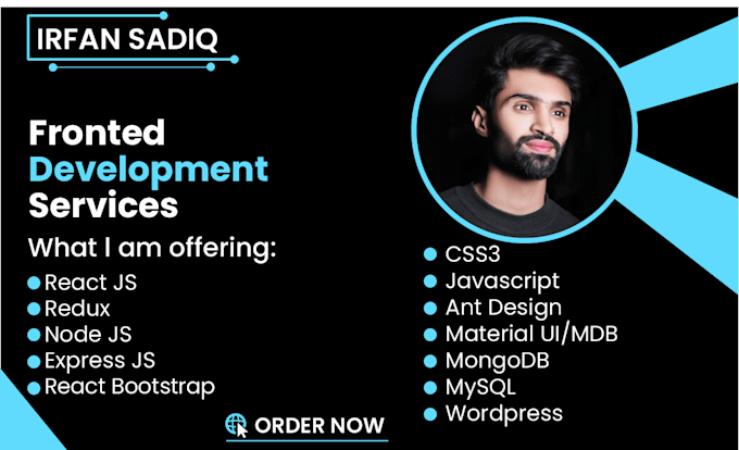 Be react js developer or mern stack developer or redux js by Irfan_sadiq786 | Fiverr
