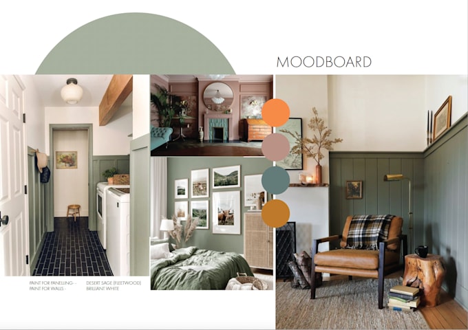 Create exciting schemes for your home by Designsbyann | Fiverr