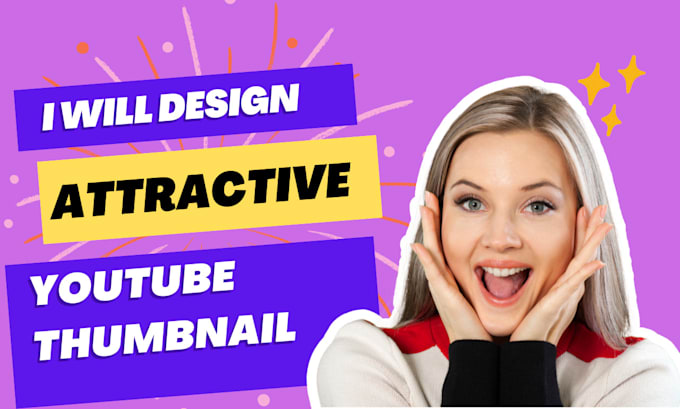 Design 5 amazing youtube thumbnail in 24 hour by Ishratwali | Fiverr