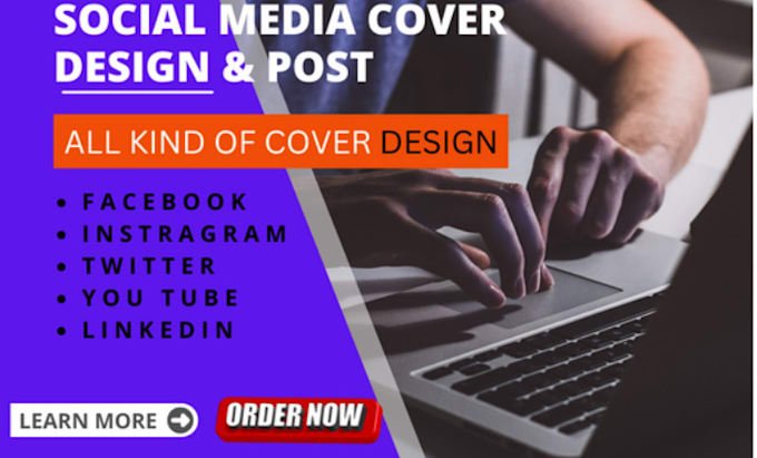 Create unique design for your social media account, banner by ...