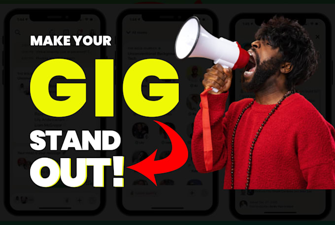 Design catchy and high quality fiverr gig image thumbnail by Will5star ...