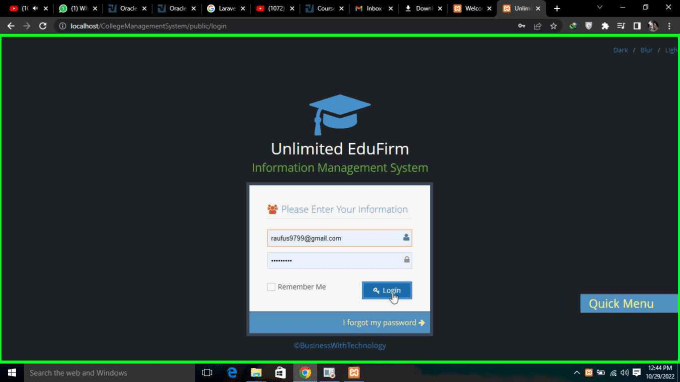 Complete college management system using php mysql by Raufus9799 | Fiverr Complete college management system using php mysql by Raufus9799 | Fiverr
