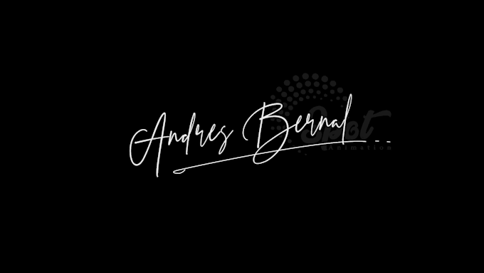 A signature animation for your sign or business logo by V_vignesh1995 ...