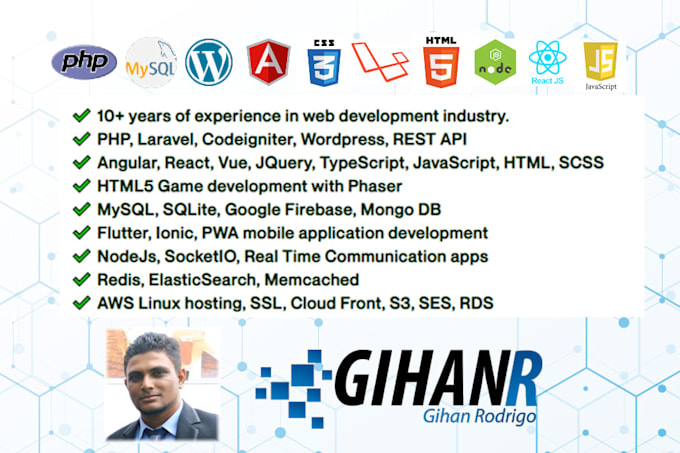 Do Any Kind Of Php Mysql Development And Bug Fixing By Gihanrodrigo999