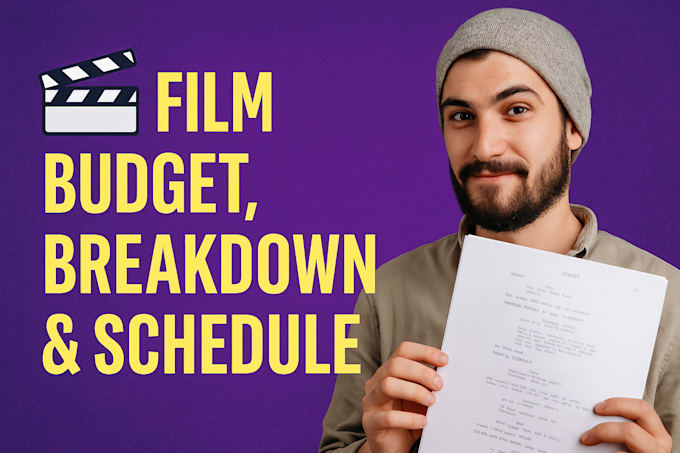 Turn your script into a studio ready film budget and schedule by ...
