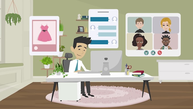 Create a custom 2d animated explainer video in 24 hours by Majid_niazi ...