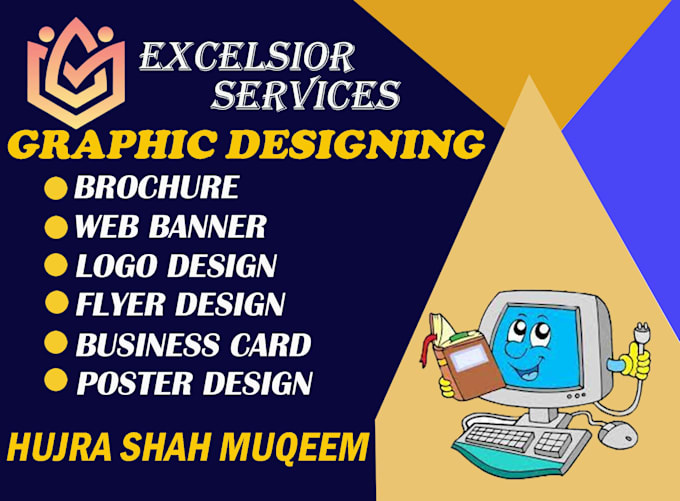 Be your graphic designer for any graphic design task by Haseebkhan282 ...