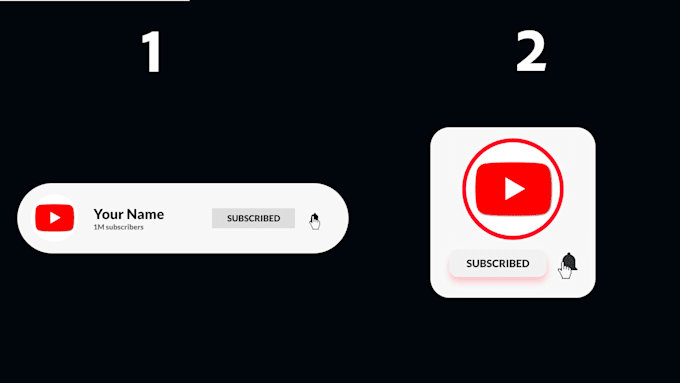 Make amazing custom subscribe animation by Adobe_juice | Fiverr