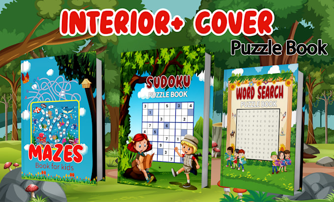 Do make sudoku word search puzzles and mazes book for kdp by ...