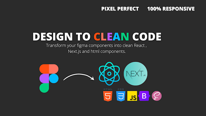 Convert figma design to react or nextjs app by Dzdevops | Fiverr
