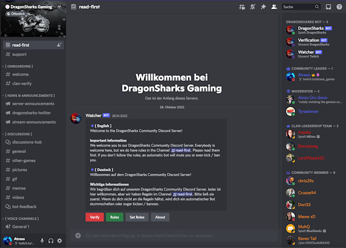 Set your discord server with all the important security bots by Atraxo ...