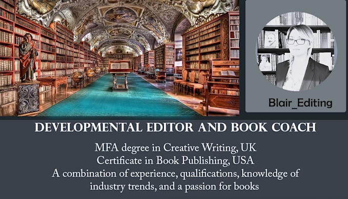 Developmental edit, line and copyedit, proofread a novel, memoir ...