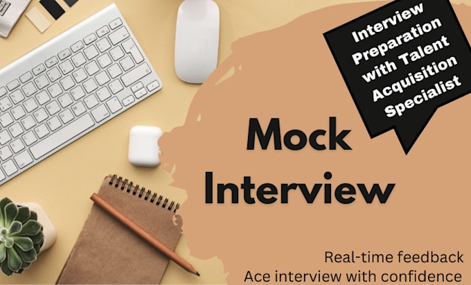 Conduct mock job interview by Maleehahameed | Fiverr