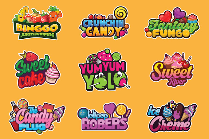 Design candy, chocolate, bakery, sweets, or food logo by James_expert5 ...