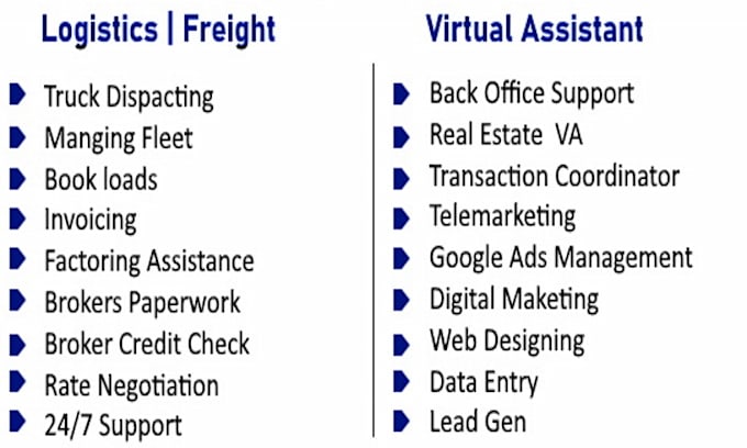 Do virtual assistant work by Abdullahk1 | Fiverr