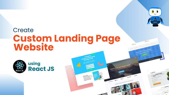 Develop landing page website using react js thoroughly by Centralai ... Develop landing page website using react js thoroughly by Centralai ...